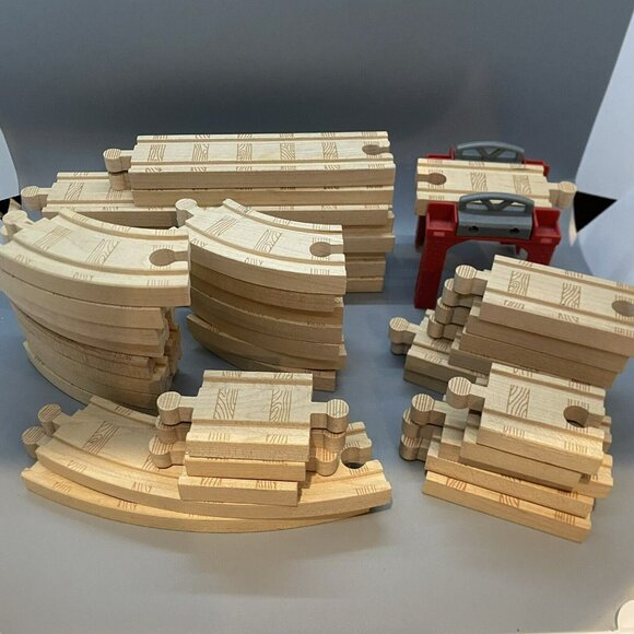 Thomas & Friends | Toys | Thomas The Train Tracks Wooden Lot Of 4 ...